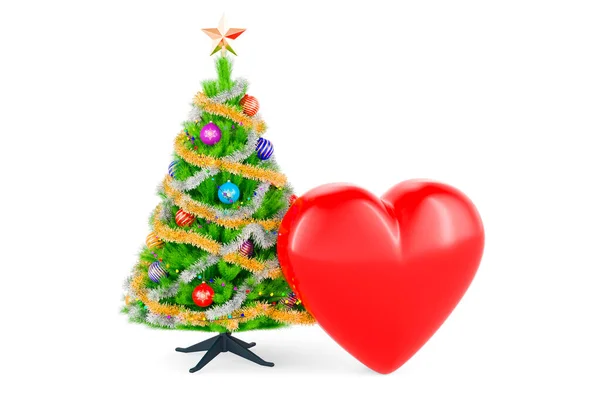Christmas tree heart Stock Photos, Royalty Free Christmas tree heart ...