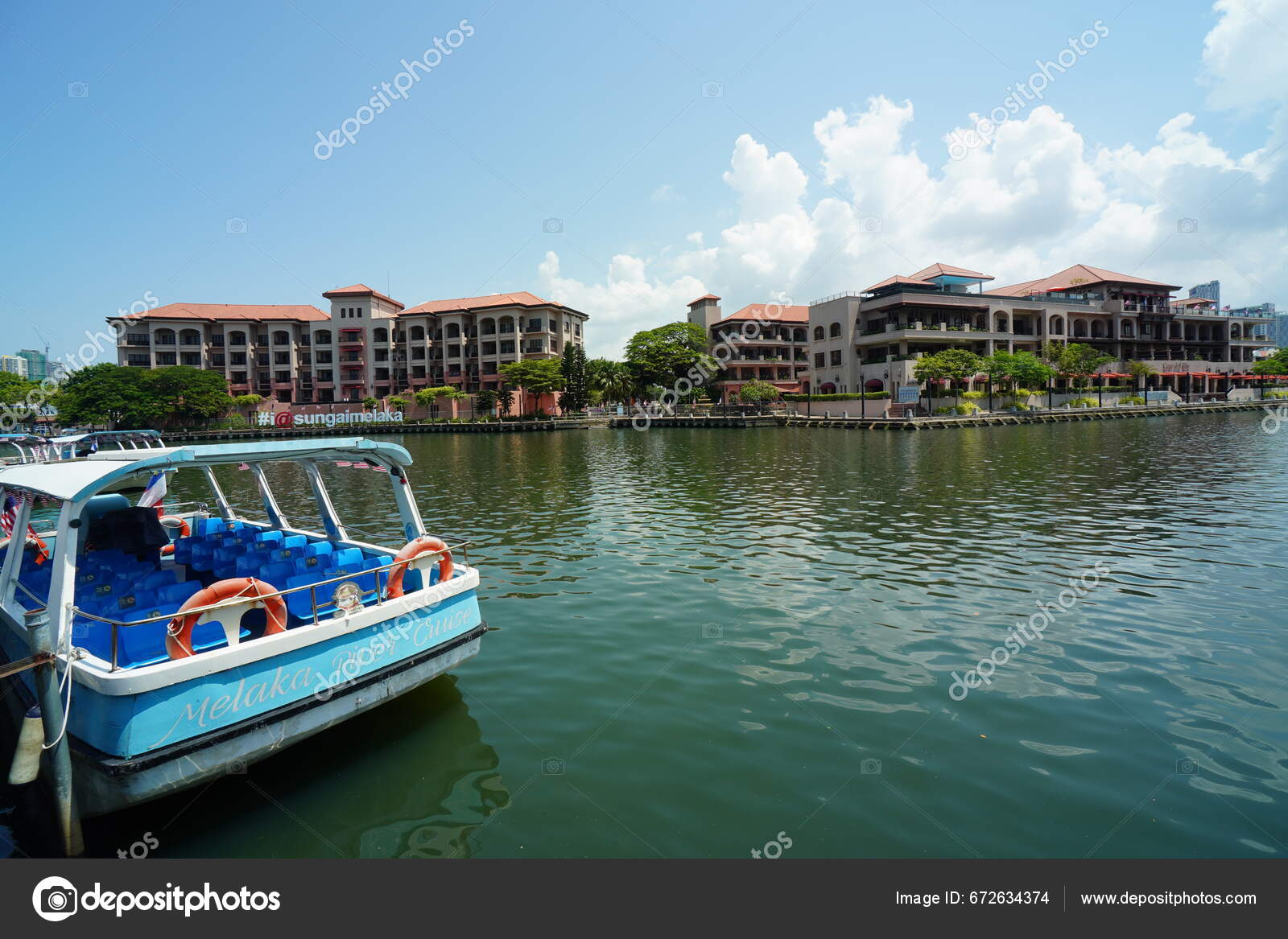 Melaka Malaysia August 2023 Casa Del Rio Hotel Melaka City – Stock ...