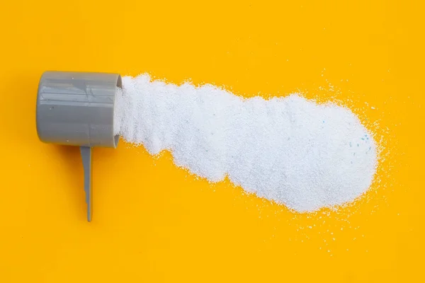 Detergent powder for clothes washing. Laundry concept. - Stock Image ...