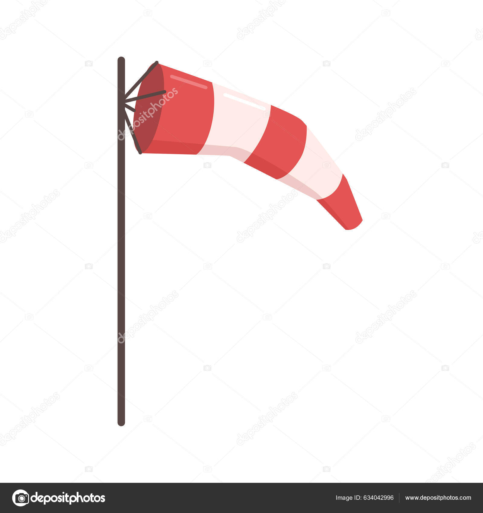 Wind Direction Indicator Vector