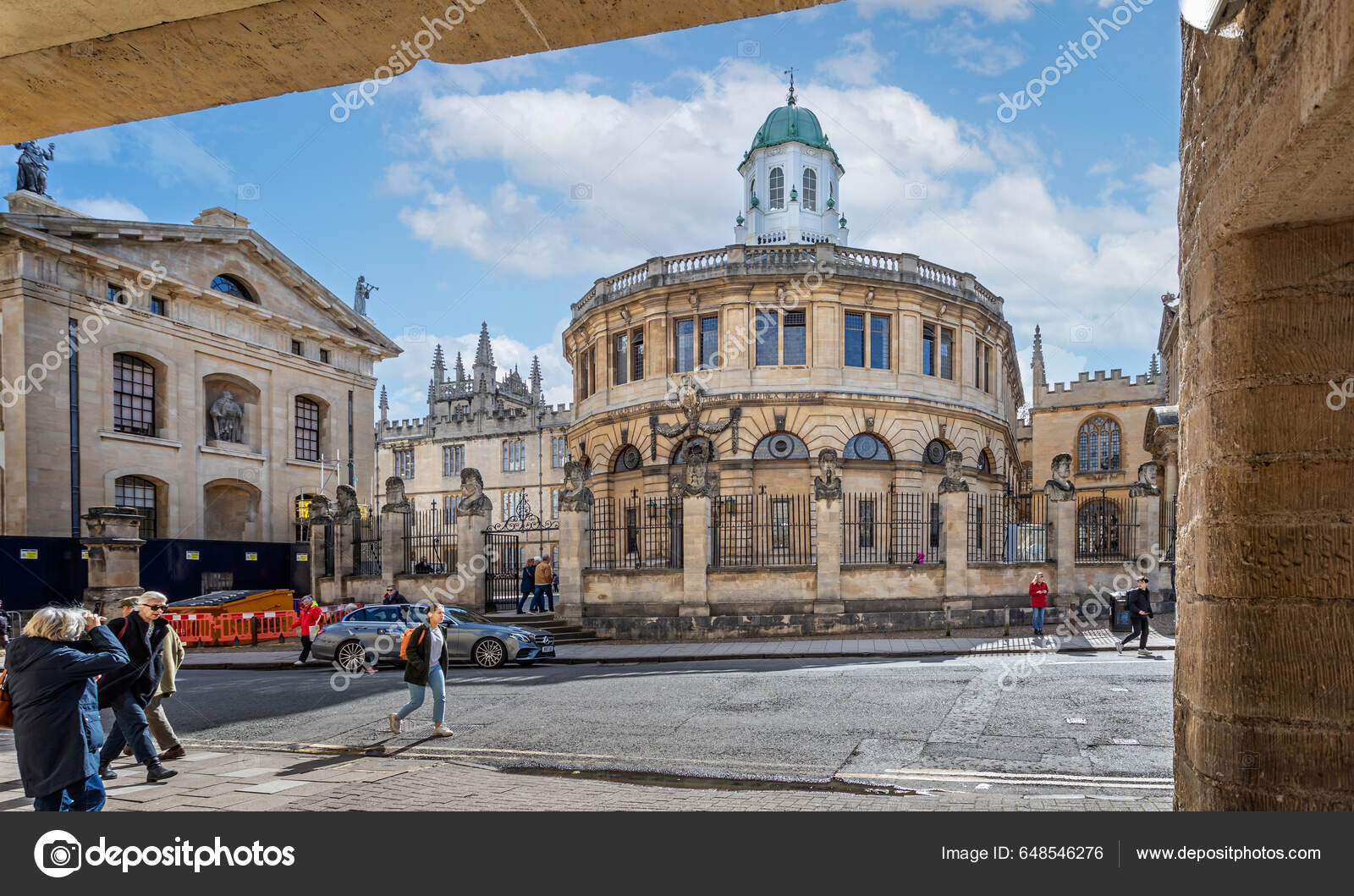 Sheldonian Theatre Bodleian Library Buildings Broad Street Oxford ...