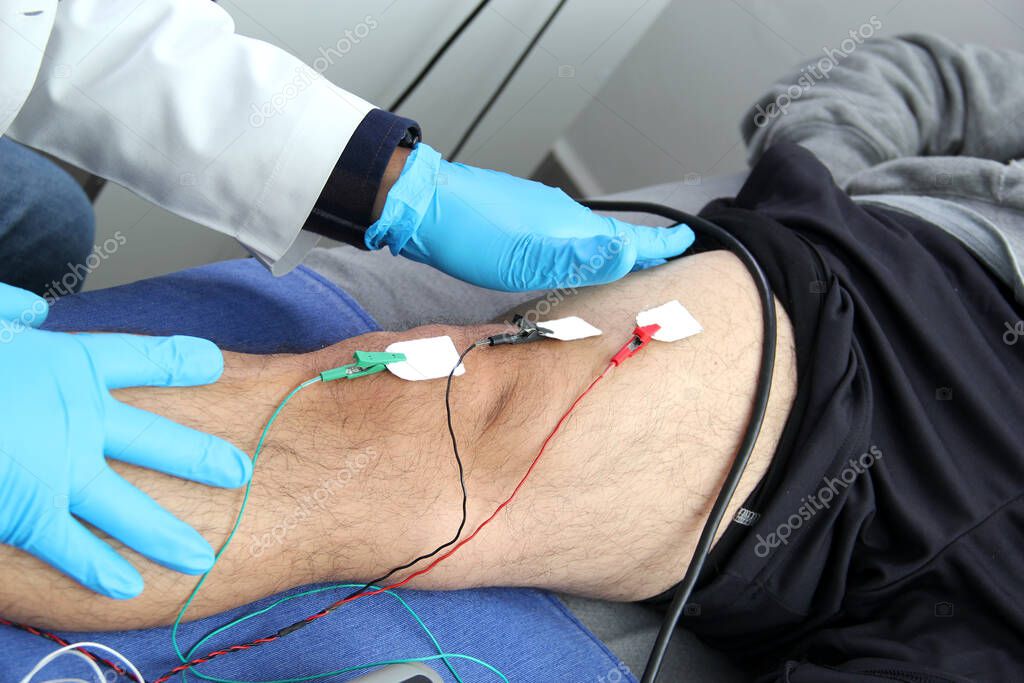 Electromiografía EMG y potencial evocado somatosensorial PEV de las extremidades inferiores ...
