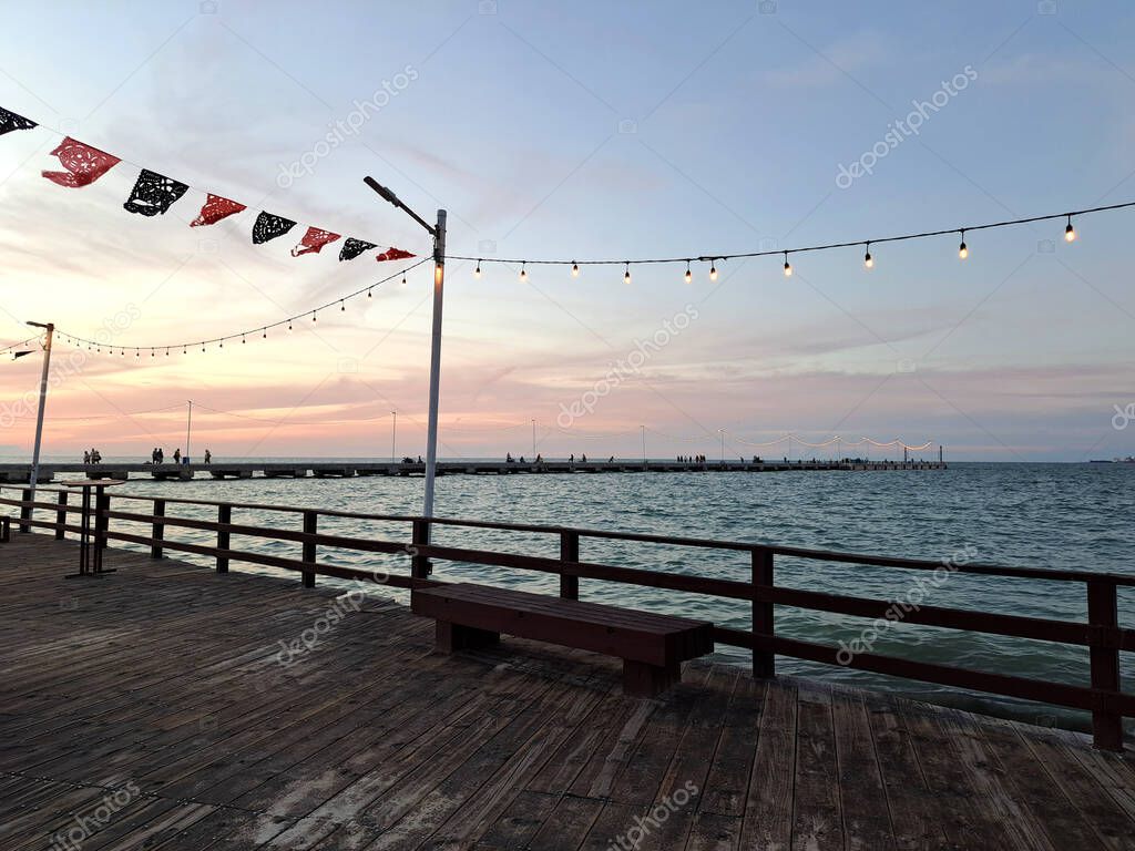 Progreso es una ciudad portuaria mexicana en la península de Yucatán ...