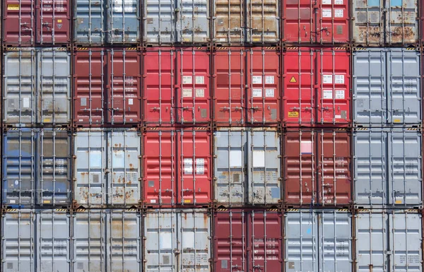 Shipping container pile Stock Photos, Royalty Free Shipping container ...