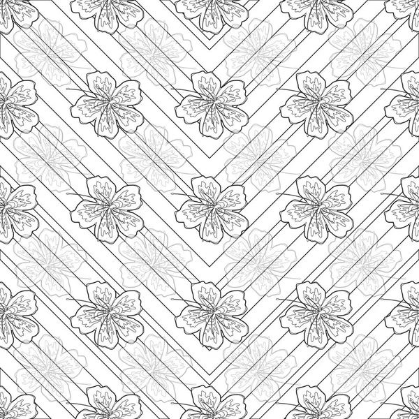 A beautiful seamless surface pattern design inspired beautiful sakura ...