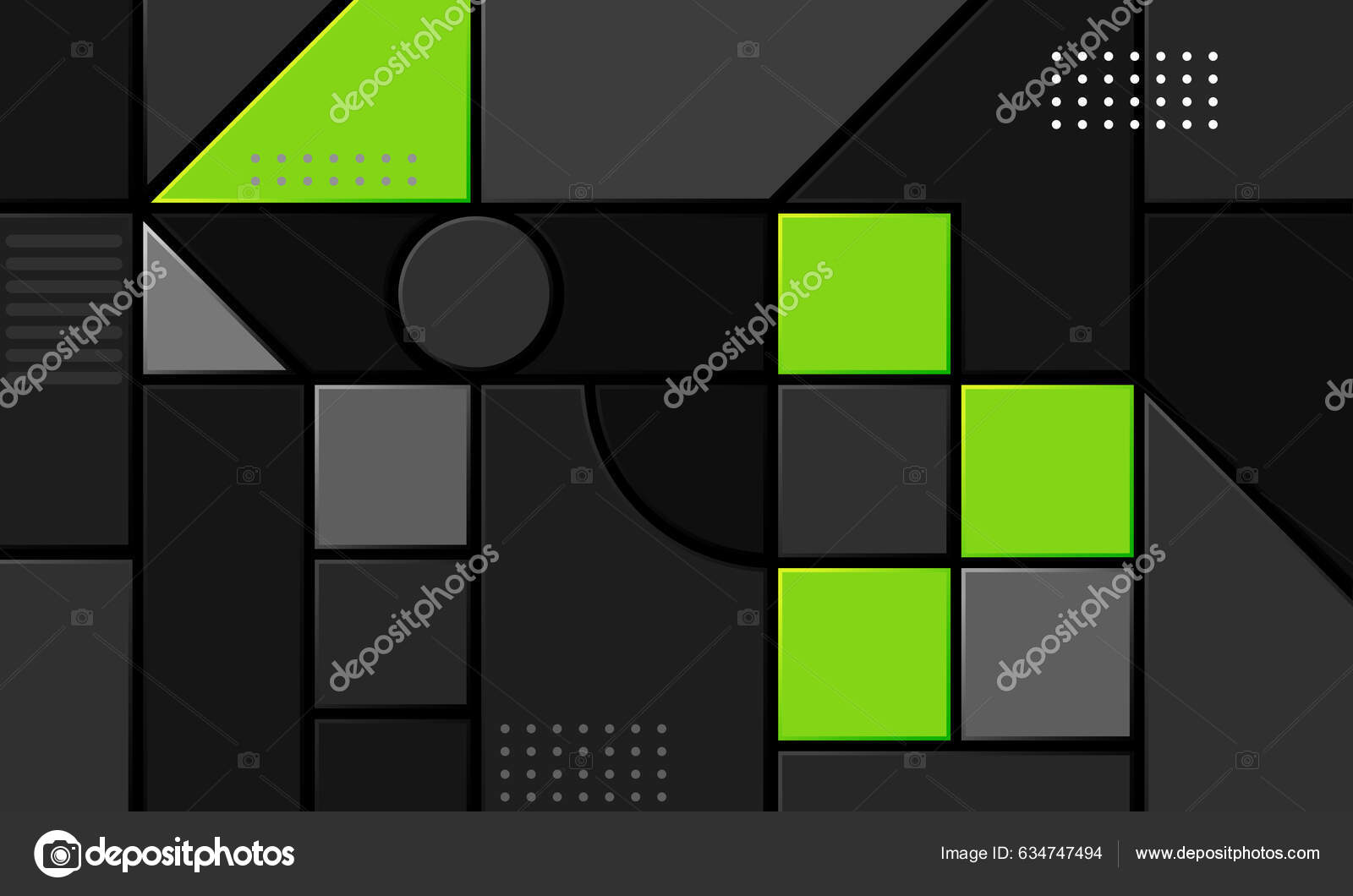 Abstract Futuristic Cubes Shape Background Stock Vector by ©temynovian ...