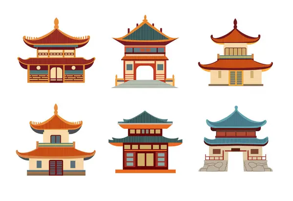 Chinese building Vector Images | Depositphotos