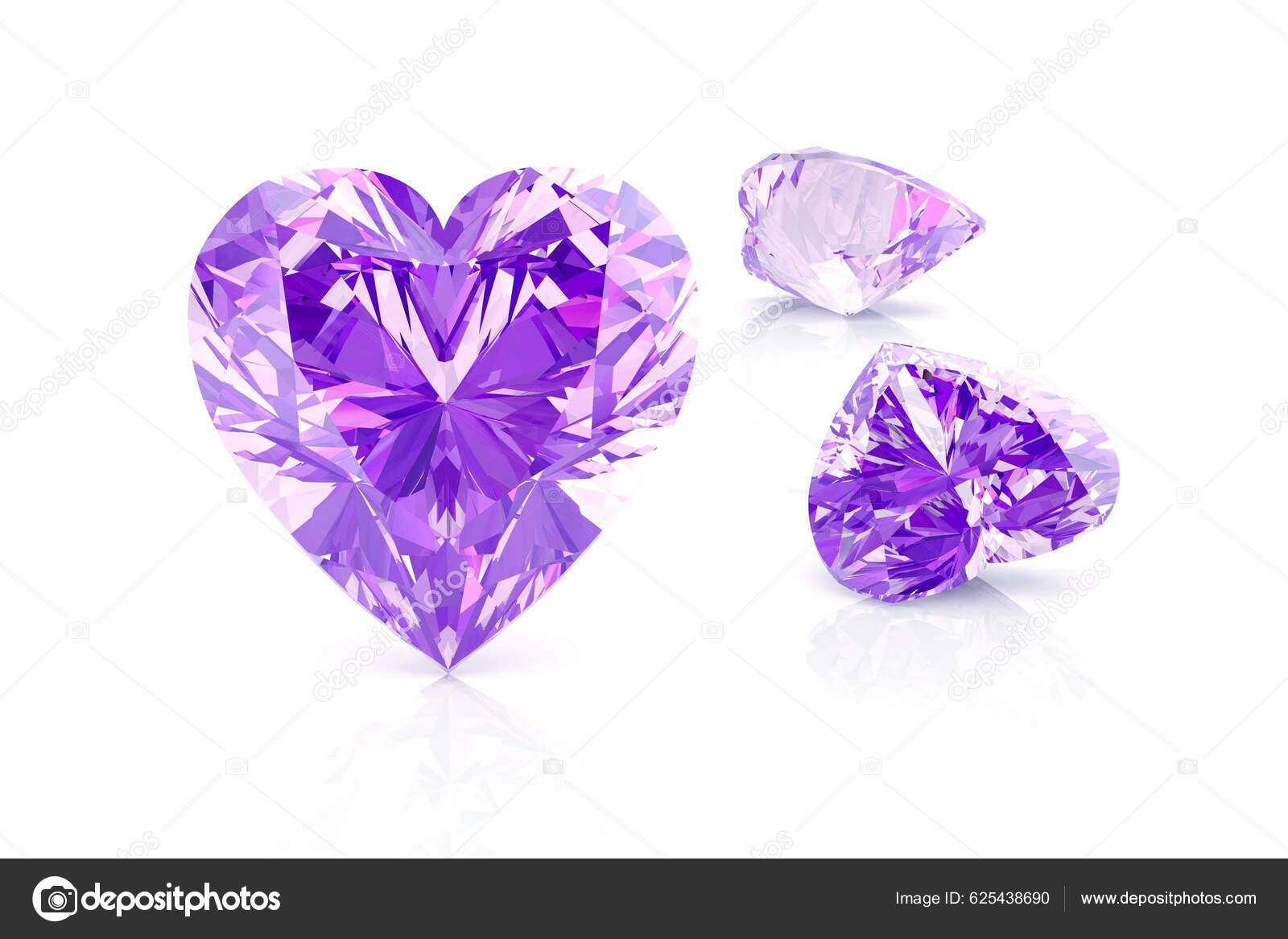 Beautiful Gems White Background Rendering Stock Photo by ©Boykung 625438690