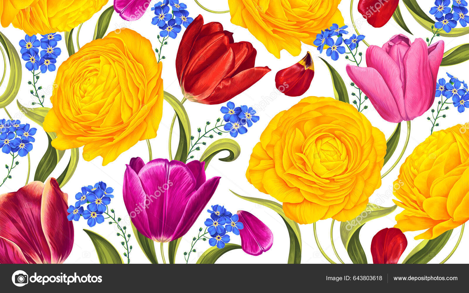 May Flowers Template