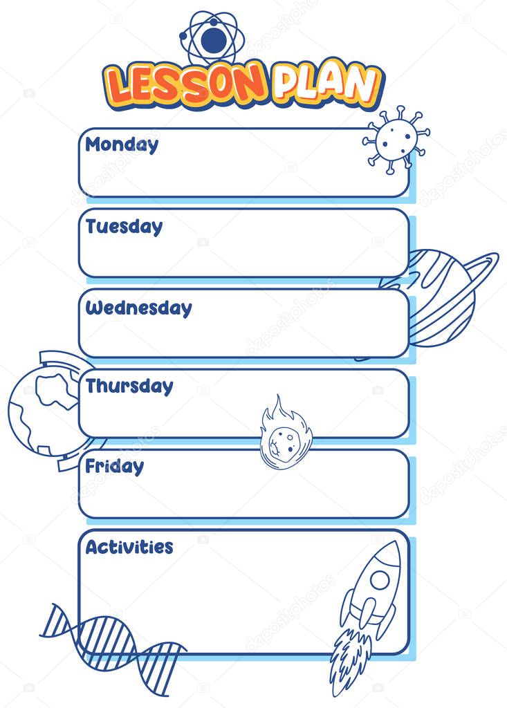 Una plantilla de estilo de ilustración de dibujos animados vectoriales ...