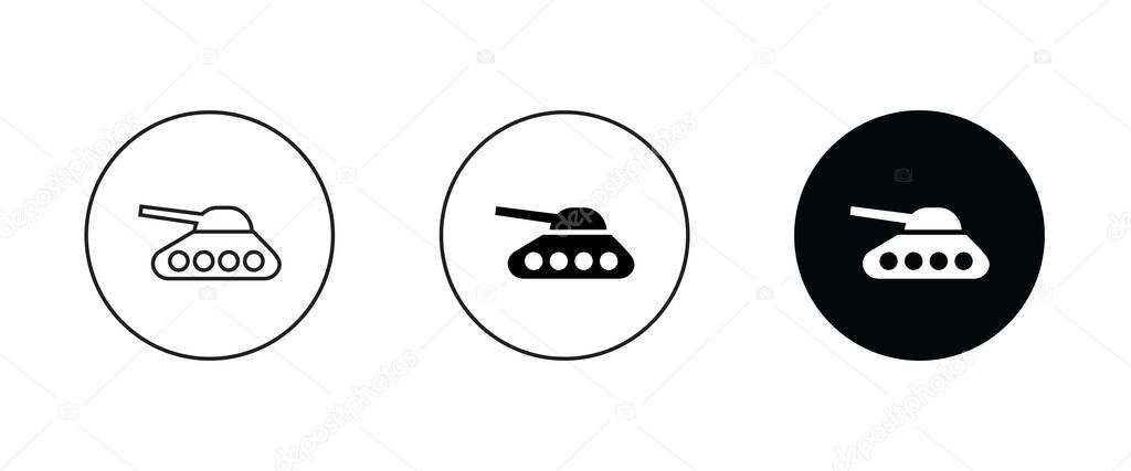 Tank, war, army icon military, destroyer, panzer icon symbol logo ...