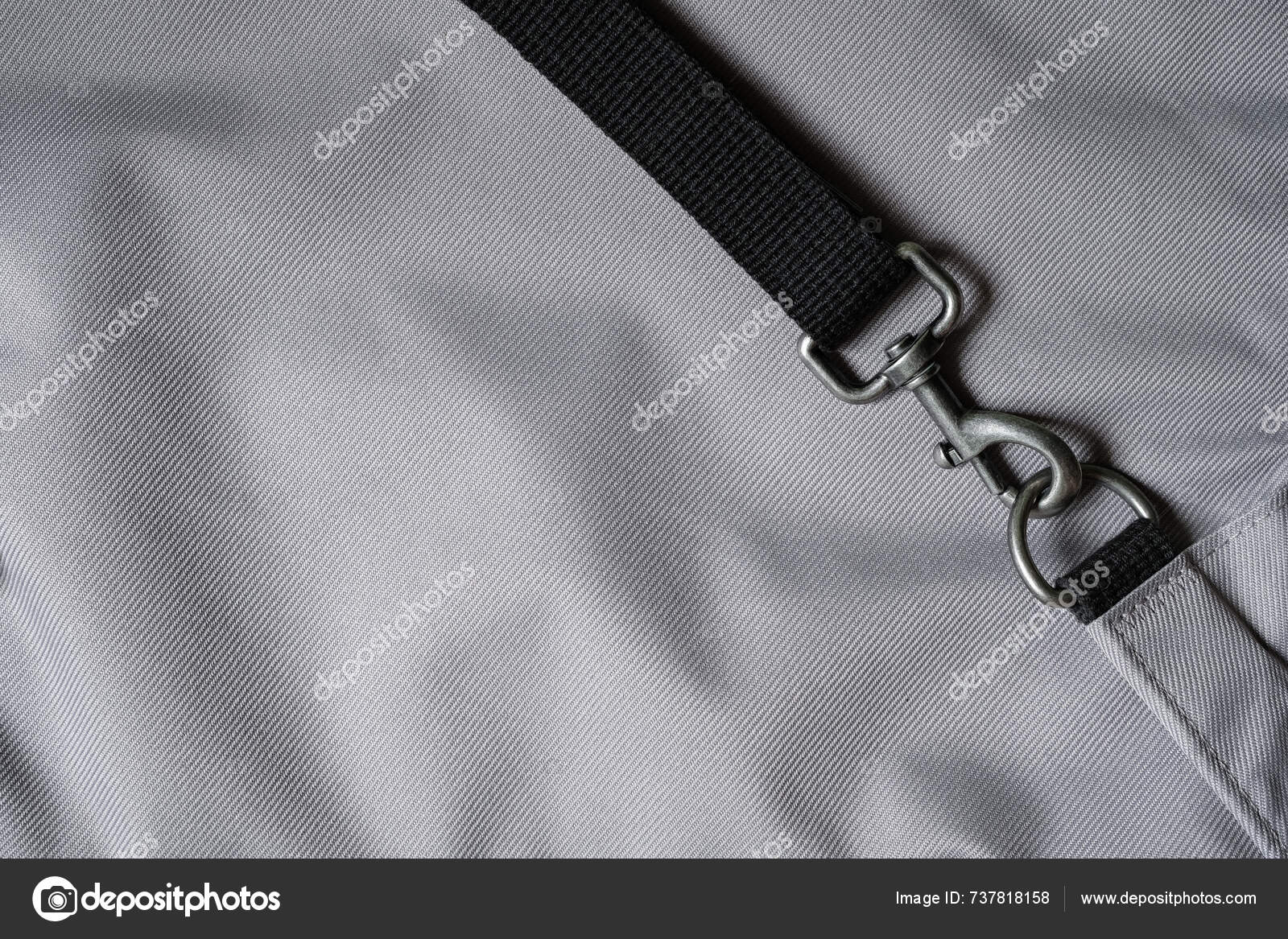 Durable Gray Metal Swivel Snap Hook Tactical Carabiner Backpack Swivel ...