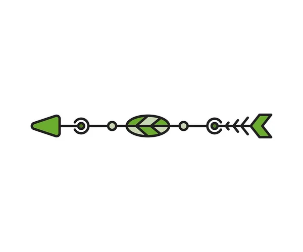 Arrow Weapon White Background Vector Illustration Stock Vector by ...