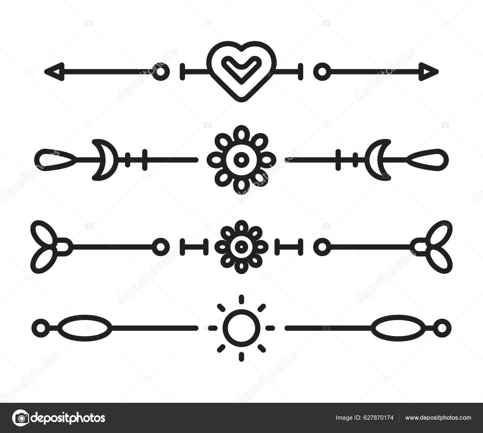 Text Divider Symbols