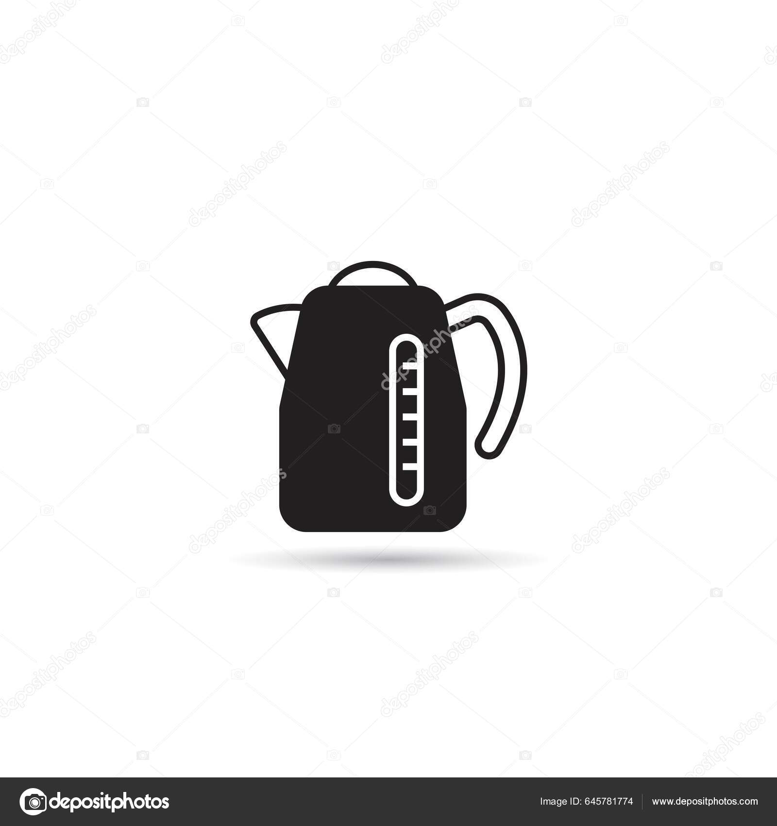 Icono Tetera Sobre Fondo Blanco Vector de stock #645781774 de ©loopang