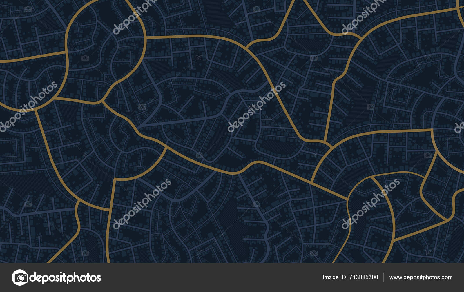 Image vectorielle Concept Planification Cartographie D'un Itinéraire ...