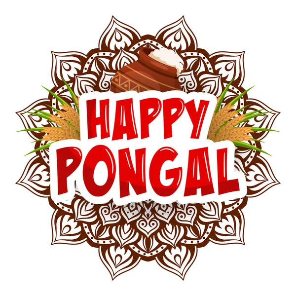 Happy Pongal Cartoon Style Card Harvest Festival Celebration Cheerful ... Happy Pongal Cartoon Style Card Harvest Festival Celebration Cheerful ...