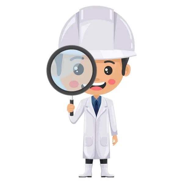 Inspector de control de calidad Imágenes Vectoriales, Gráfico Vectorial ...