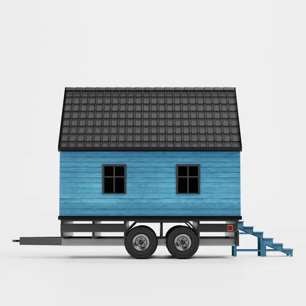 Realistic Render Tiny House Stock Photo by ©3drenderings 691630854