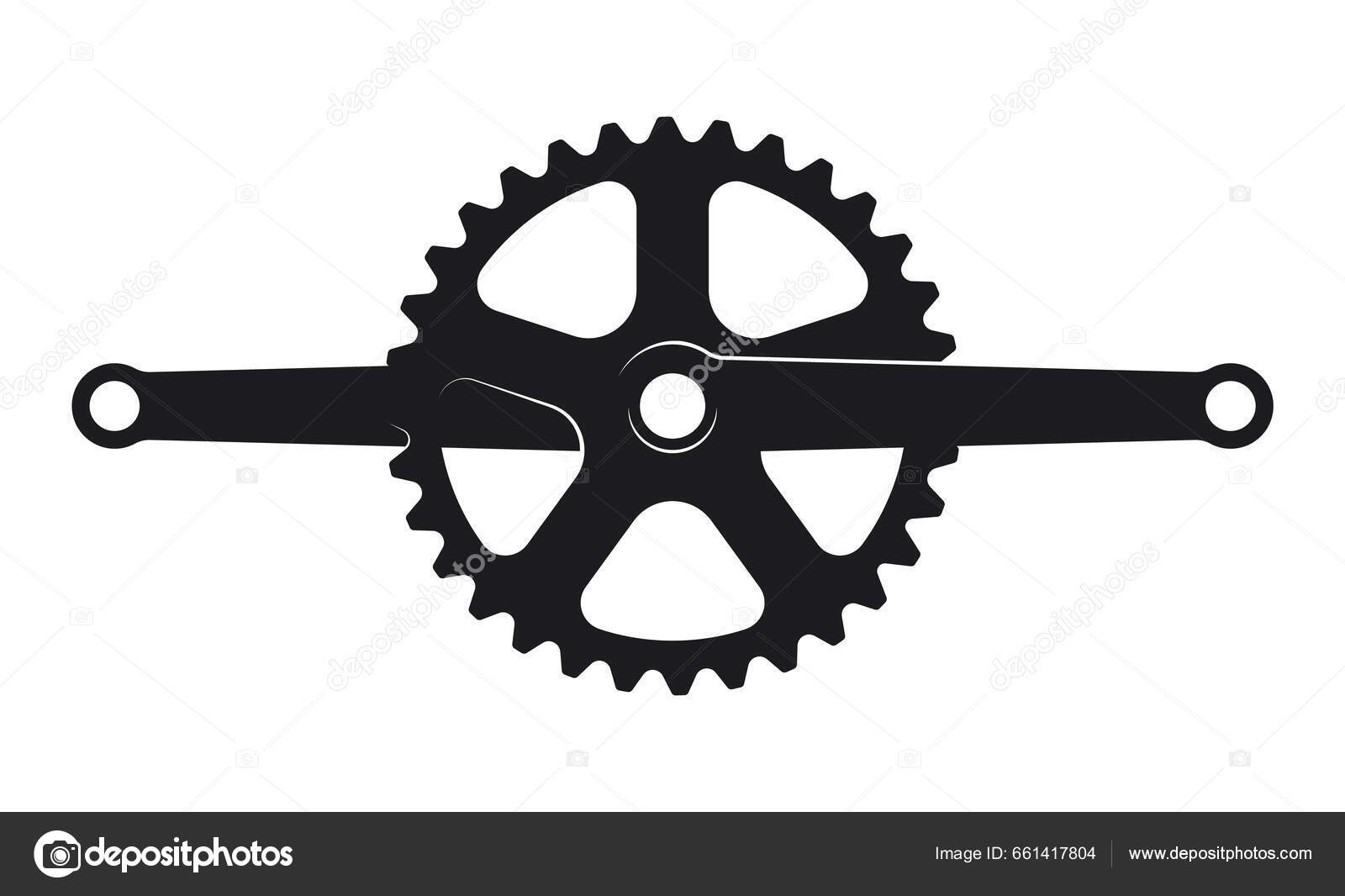 Bike Crank Vector