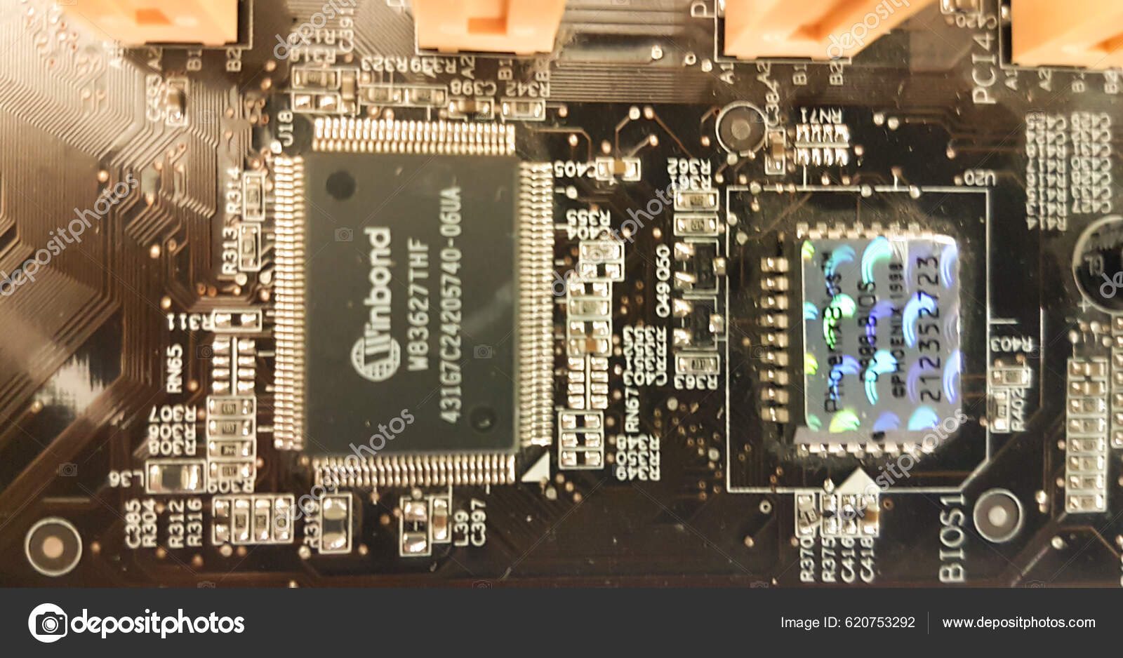 Cpu Processor Motherboard Modern Computer Microchip Hardware Digital ...