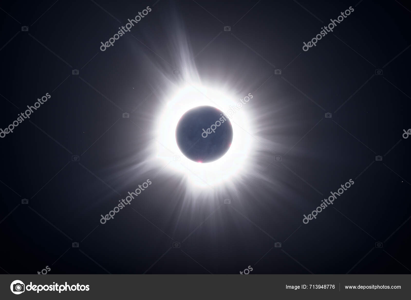 Earthshine Total Solar Eclipse April 2024 Waterville Quebec Canada ...