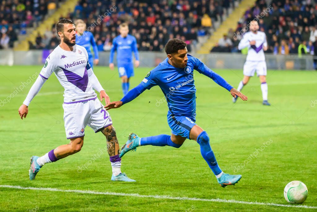 RIGA, LATVIA. 3 noviembre 2022. UEFA Europa Conference League Grupo A ...