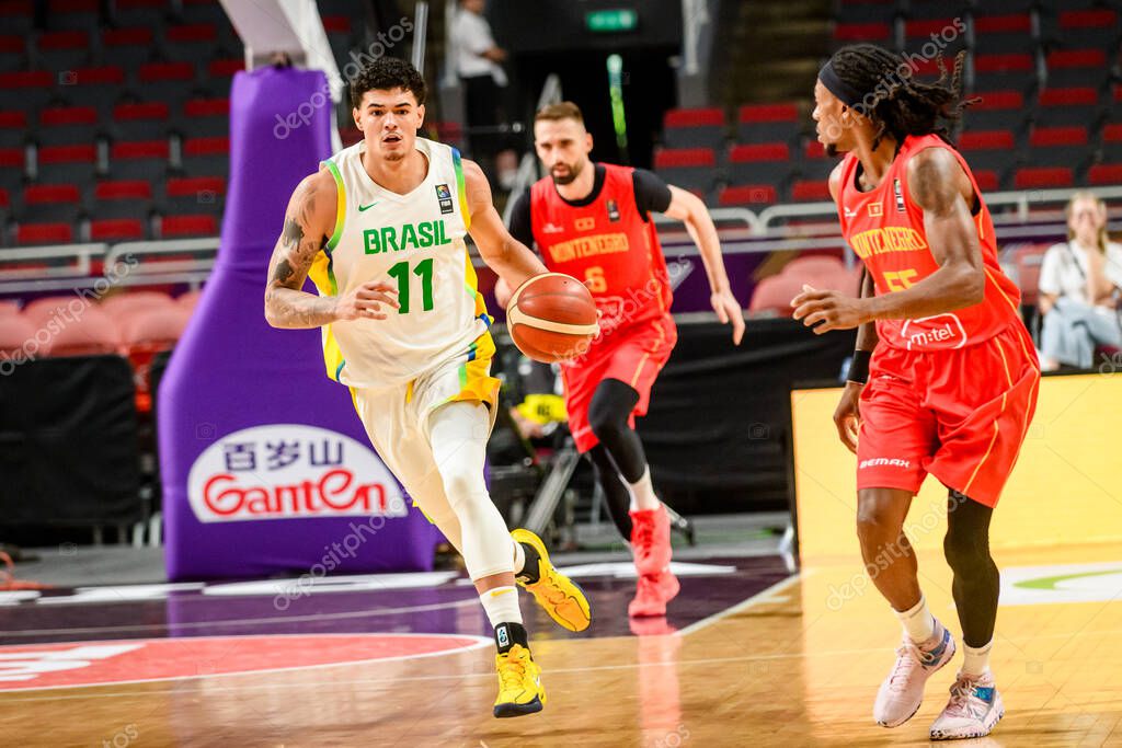 Riga Latvia Julio 2024 Fiba Olympic Torneo Clasificatorio 2024 Partido ...