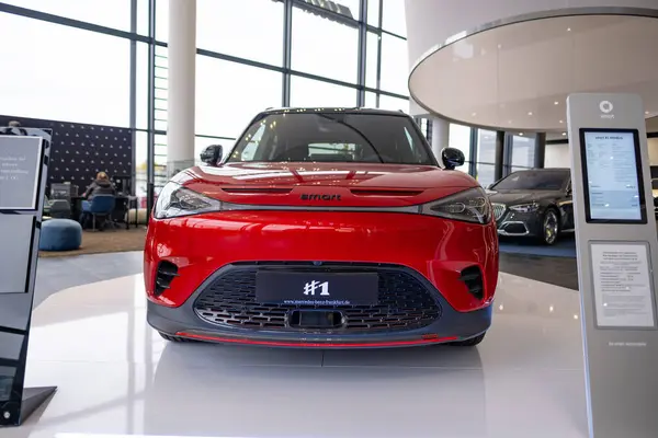 Byd Seal 2024 Electric Car Rear View Lilac Metallic Suv — Stock ...