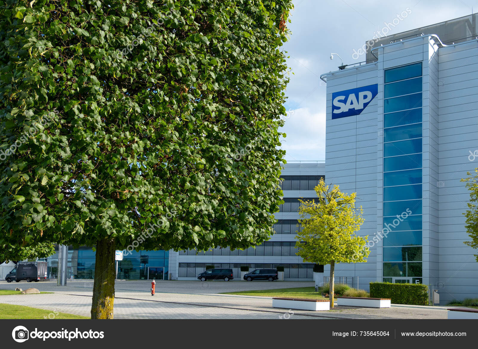 Sap Corporate Eco Friendly European Office Logo Visible German Software ...
