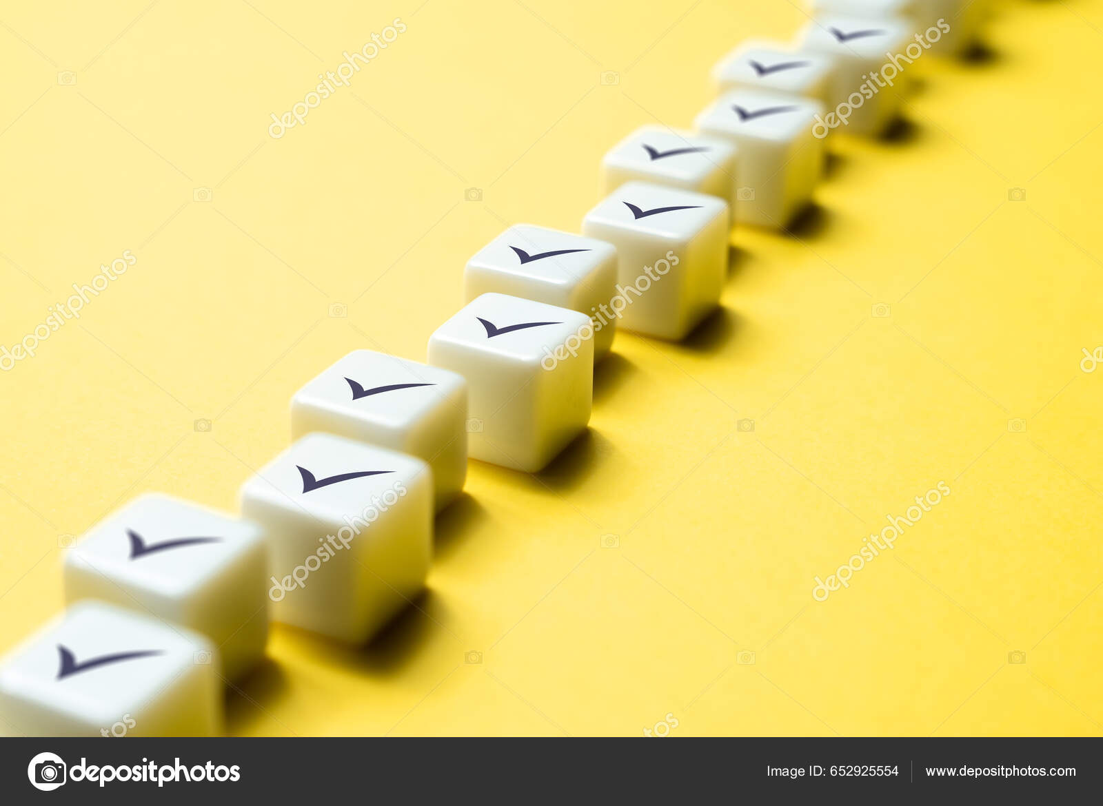 Completed Steps Check List All Items Have Been Completed Full — Stock ...