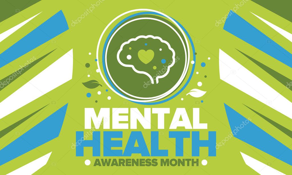 Mes de Concientización sobre Salud Mental en Mayo. Campaña anual en ...