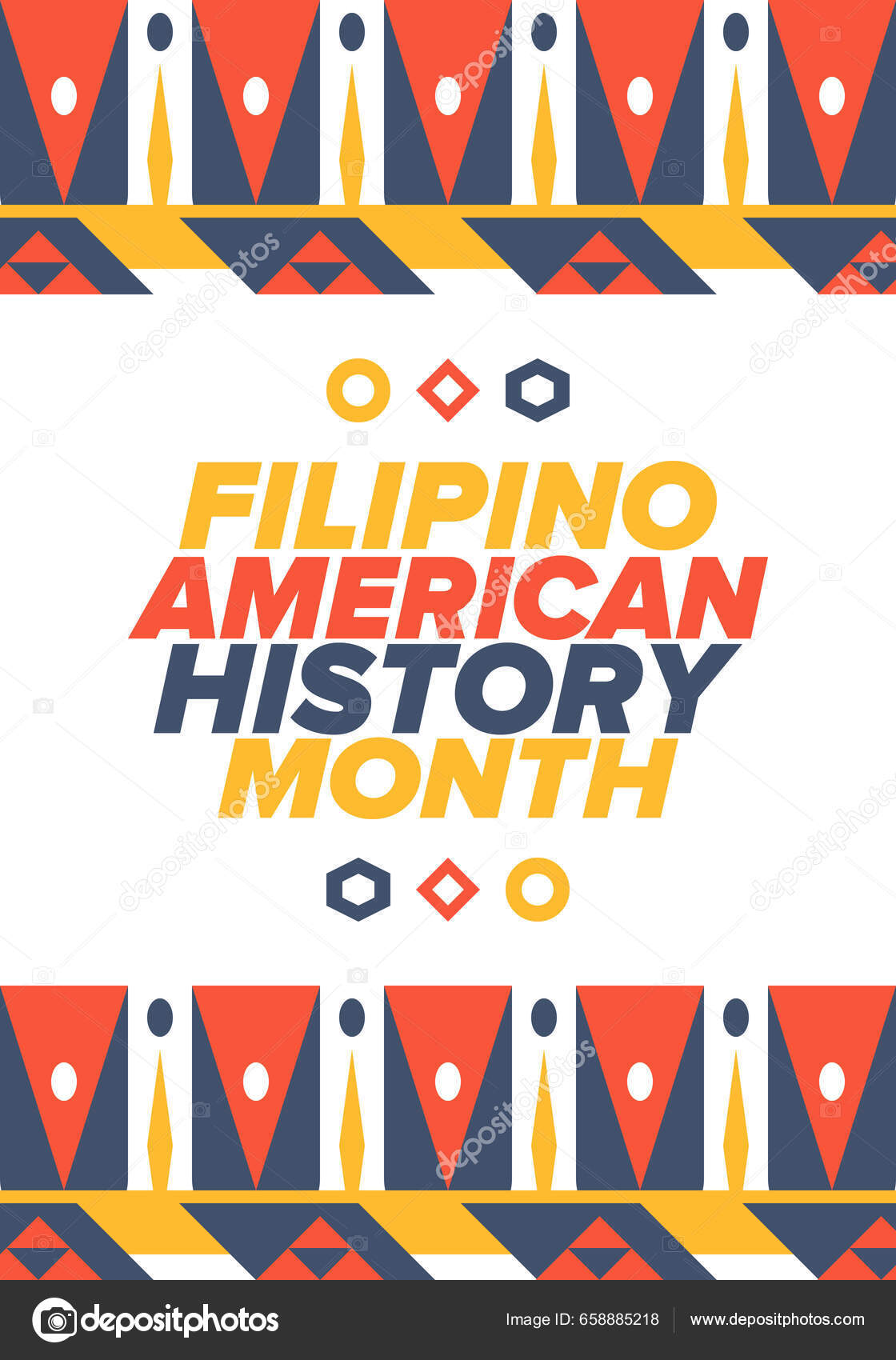Filipino American History Month Happy Holiday Celebrate Annual October ...