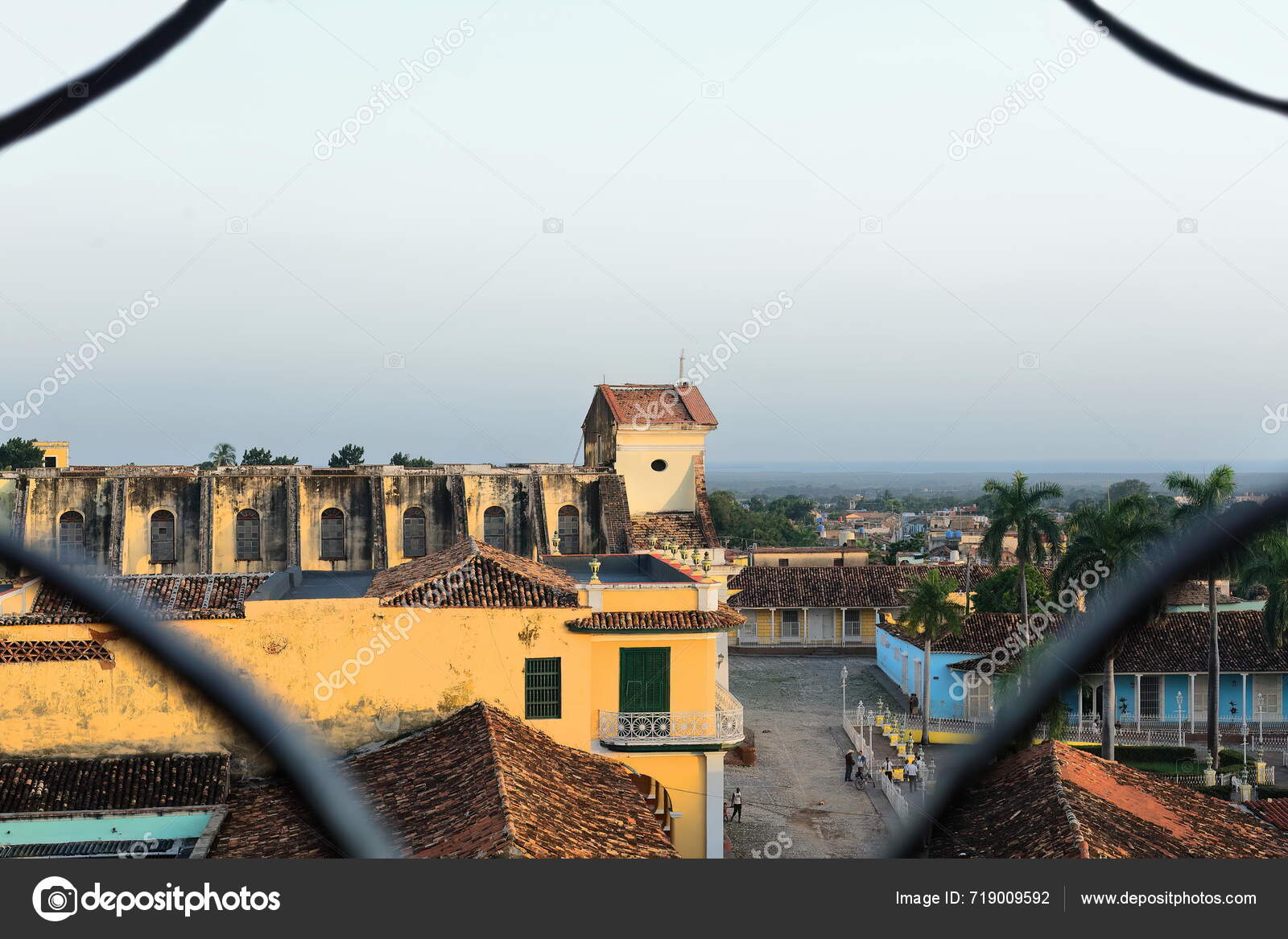 Trinidad Cuba October 2019 Early Sunset Wards View San Francisco ...