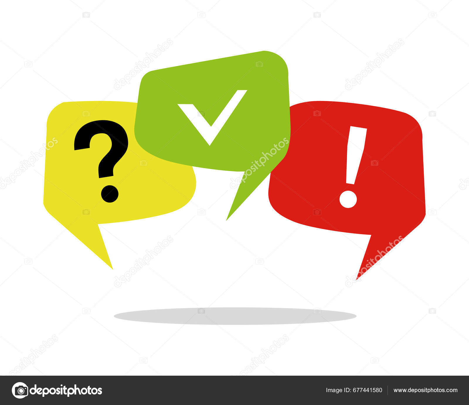 Questions Sign Clipart Box