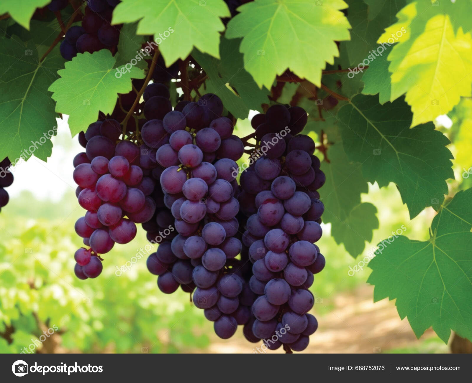 Dark Purple Grapes Very Attractive Fresh — Stock Photo © masharfahmi ...