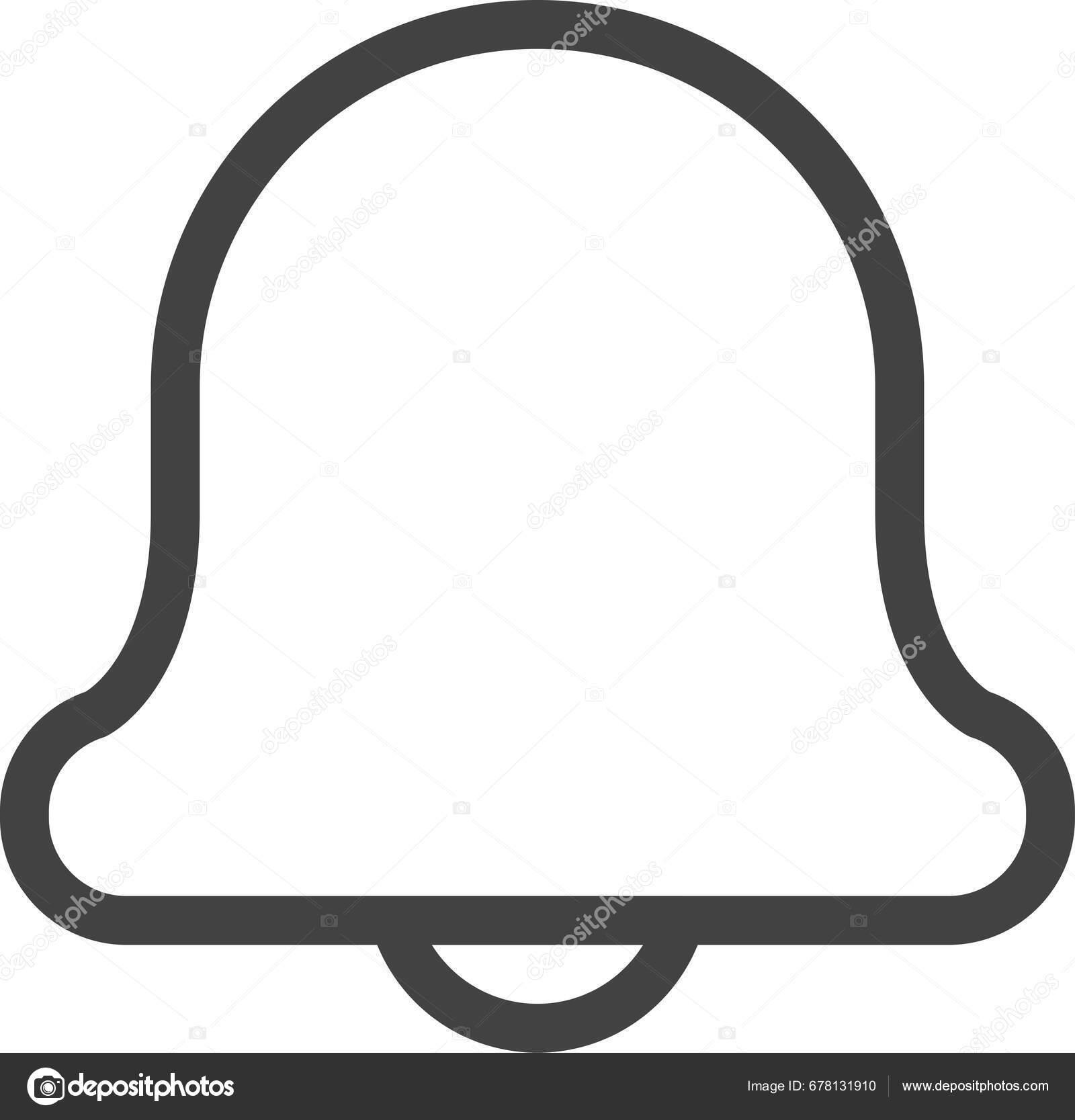Notification Bell Icons Symbols Stock Vector by ©innni 678131910