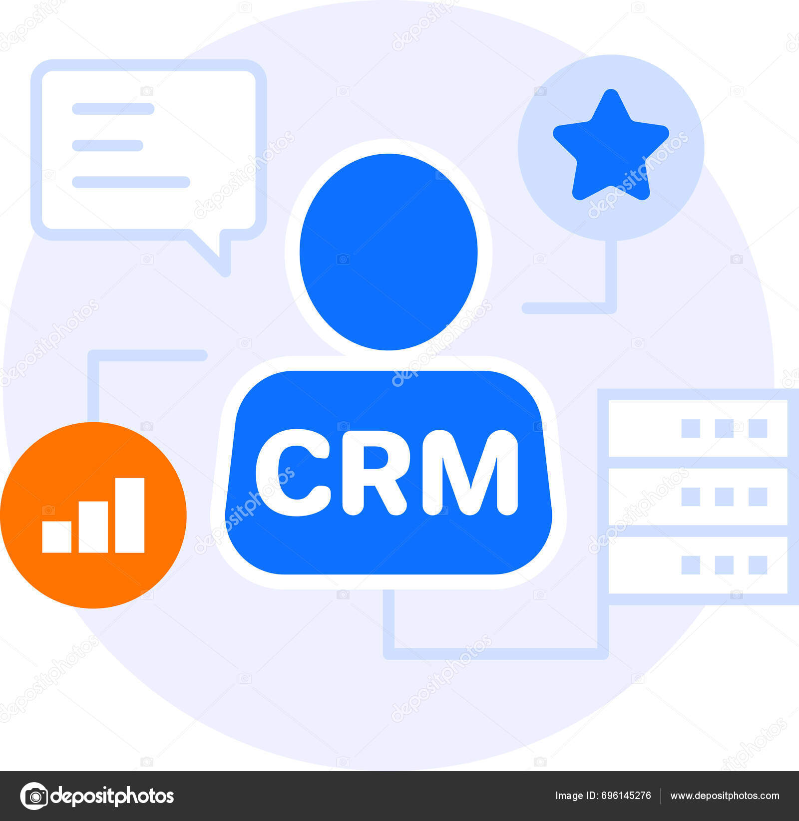 Crm Marketing Modern Icon Clipart Illustration Stock Vector by ©innni ... Crm Marketing Modern Icon Clipart Illustration Stock Vector by ©innni ...