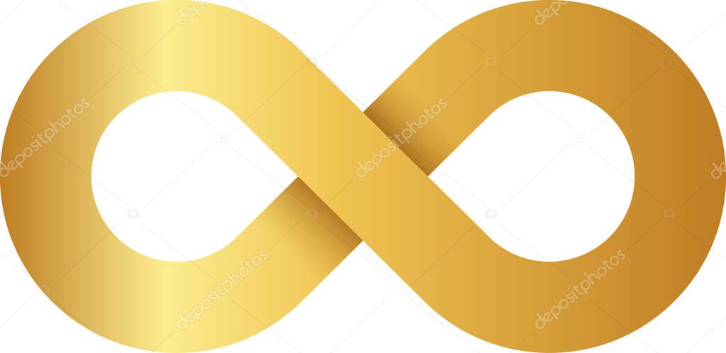 Autismo oro Signo infinito Símbolo 2024