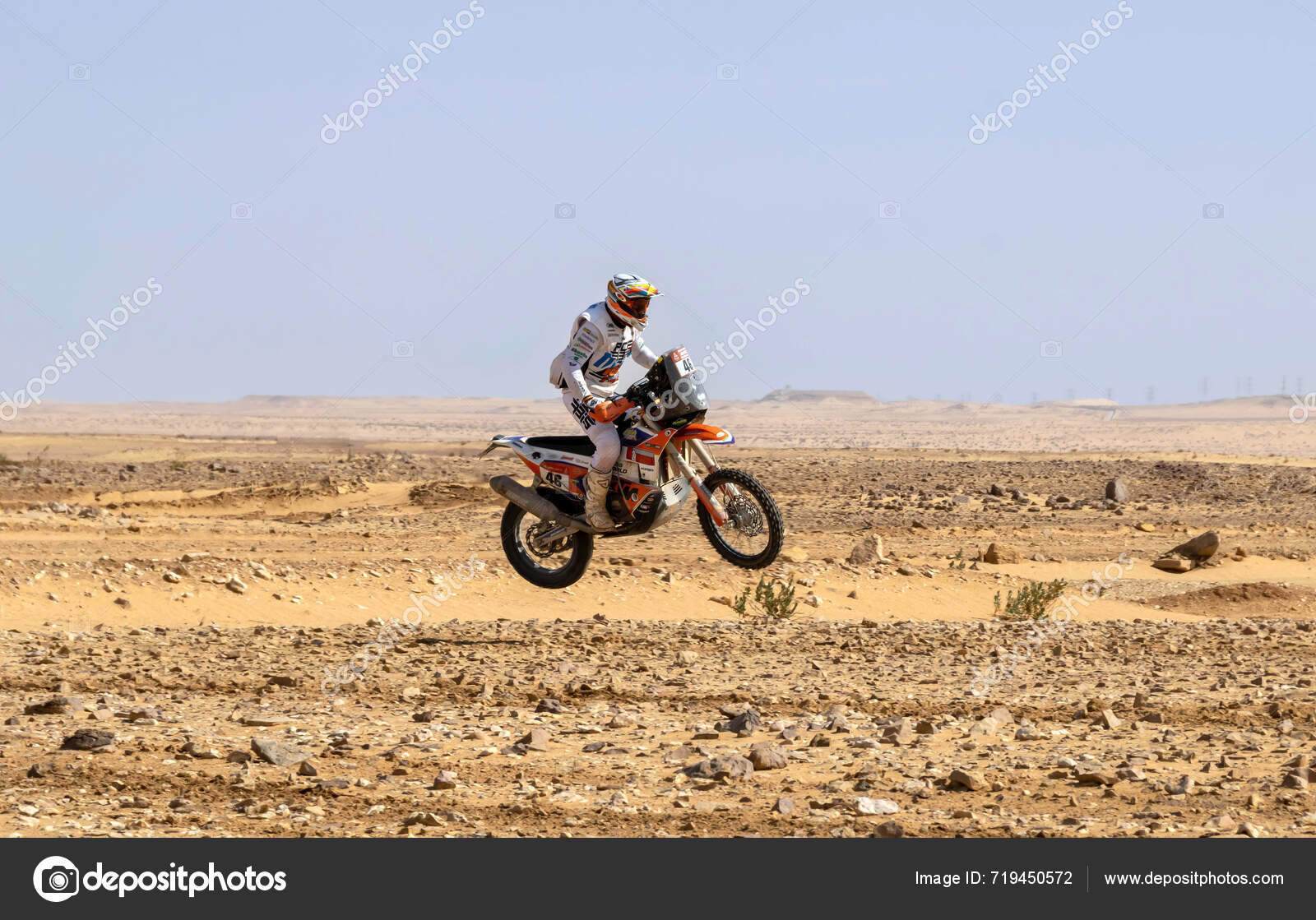 Kharj Saudi Arabia January 2023 Paolo Lucci Bas World Ktm — Stock Editorial Photo © unnaugan ...