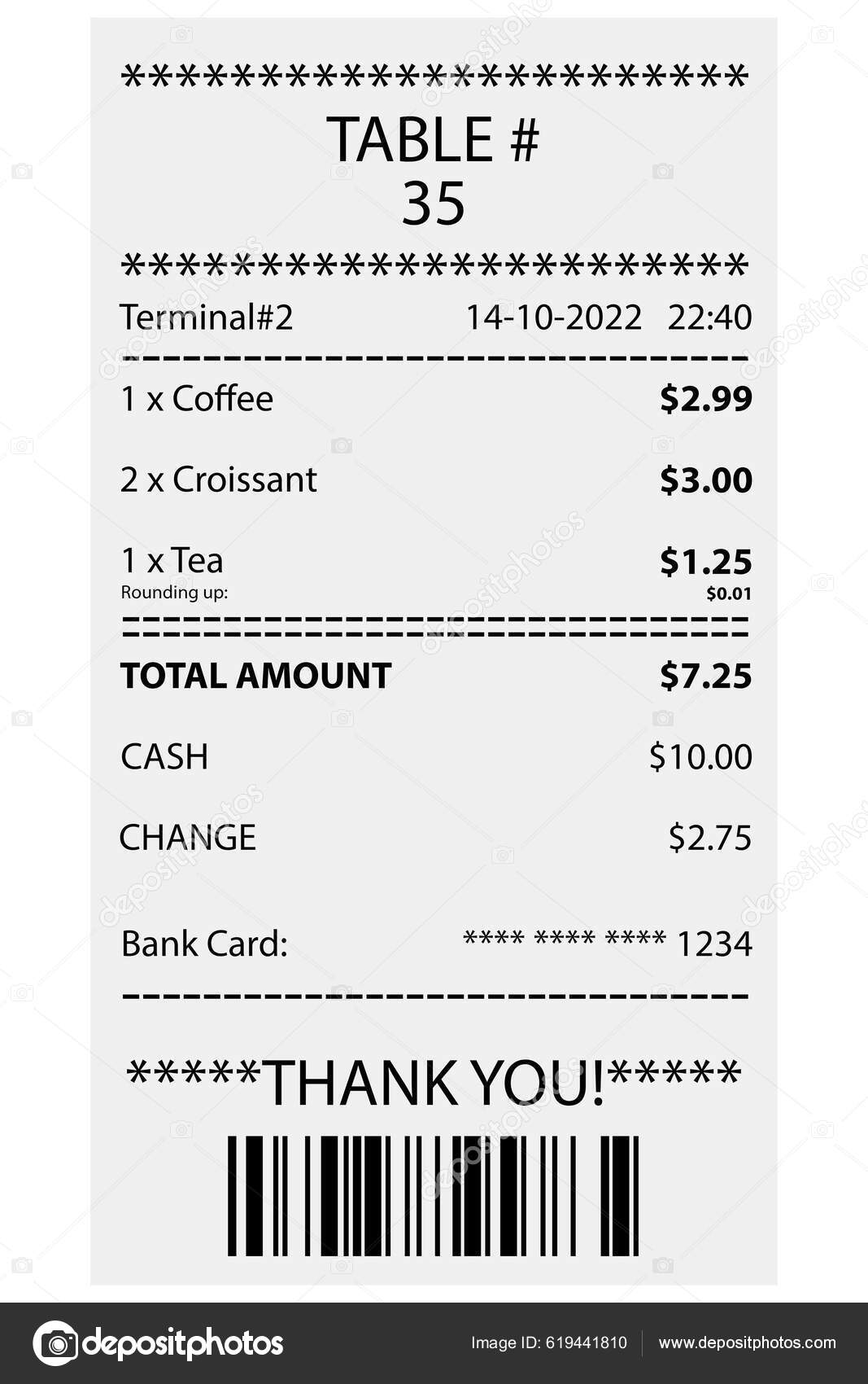 Illustration Paper Check White Background — Stock Photo © NewAfrica ...