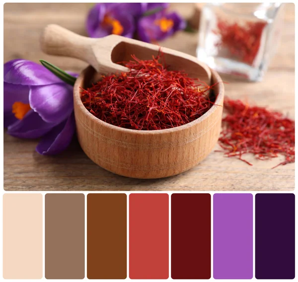 Saffron Color Palette