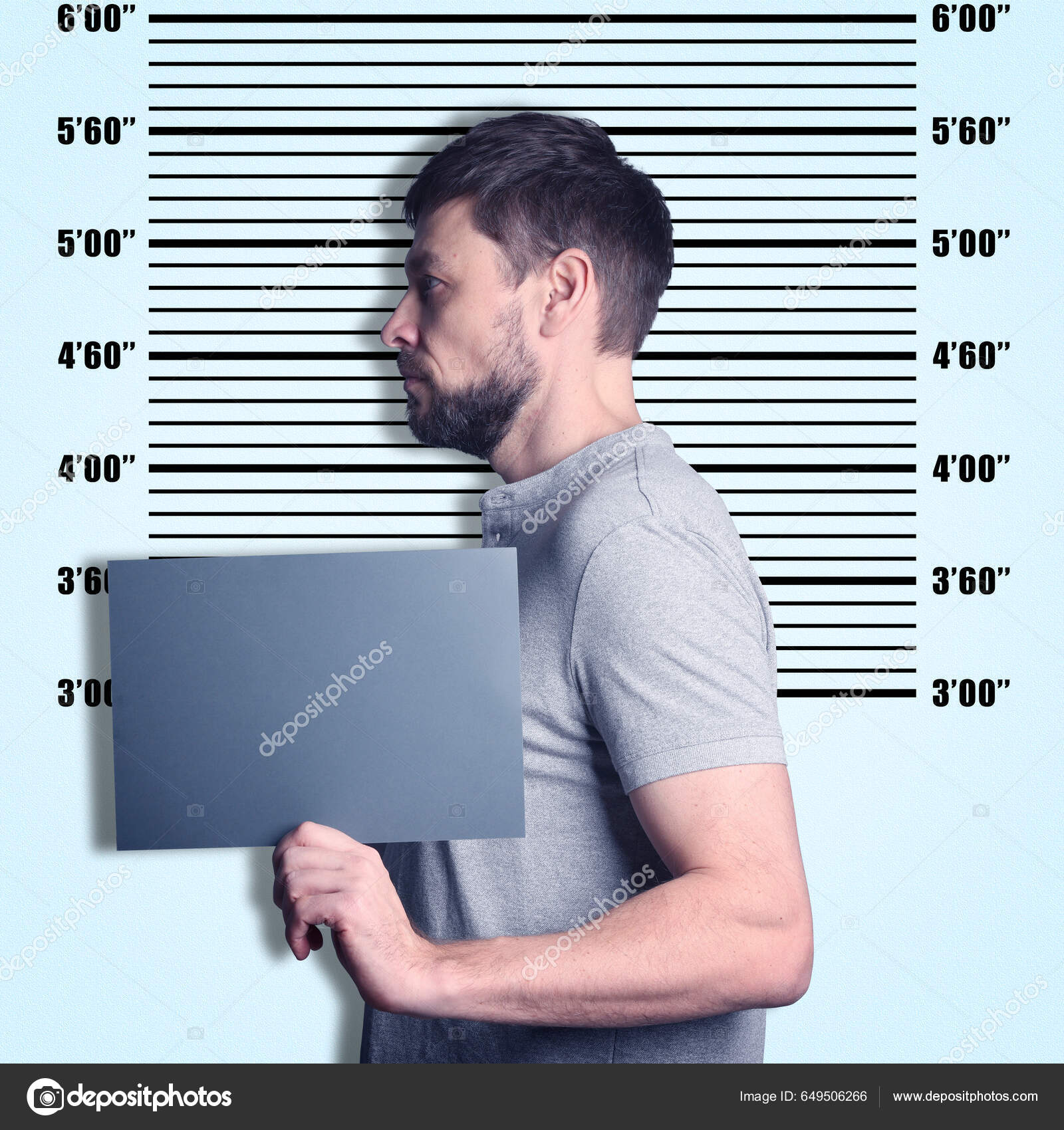 Blank Mugshot Board