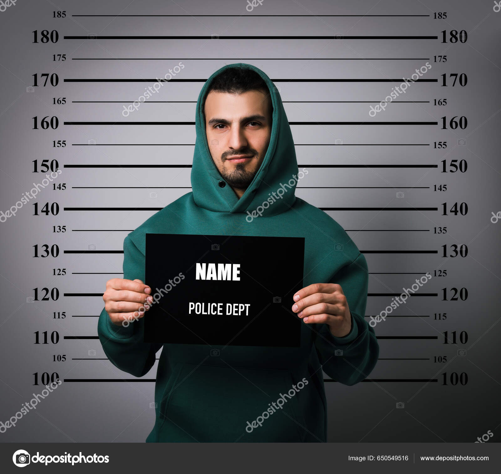 Blank Mugshot Board
