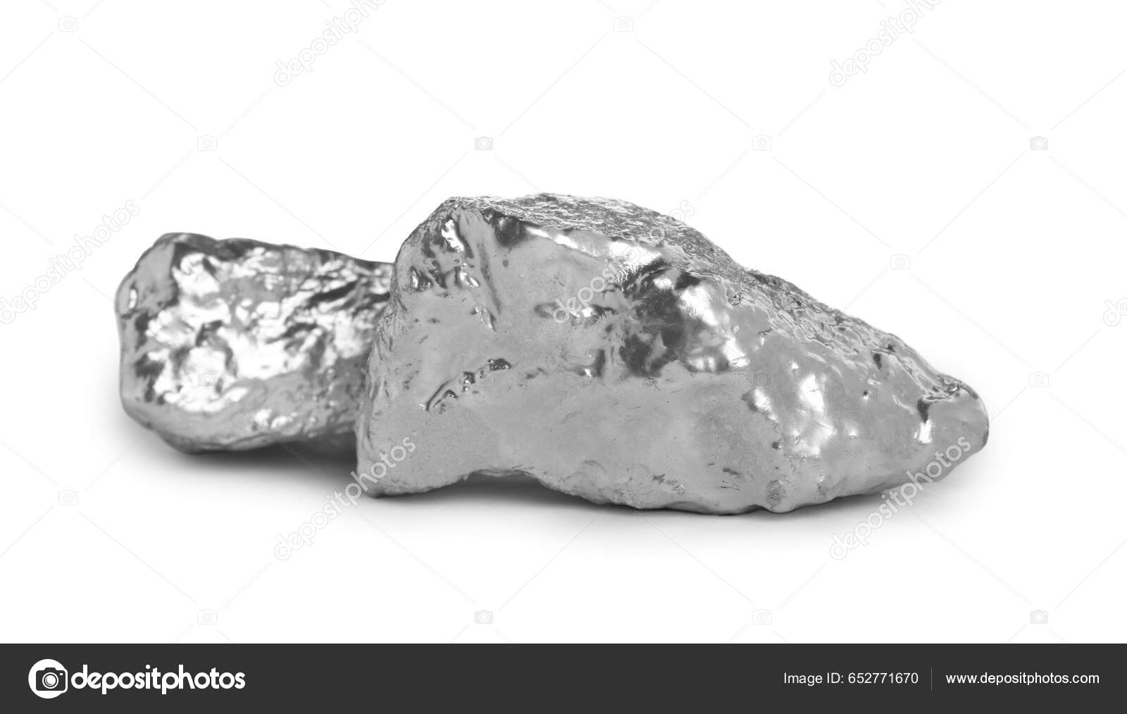 Shiny Silver Rock Identification