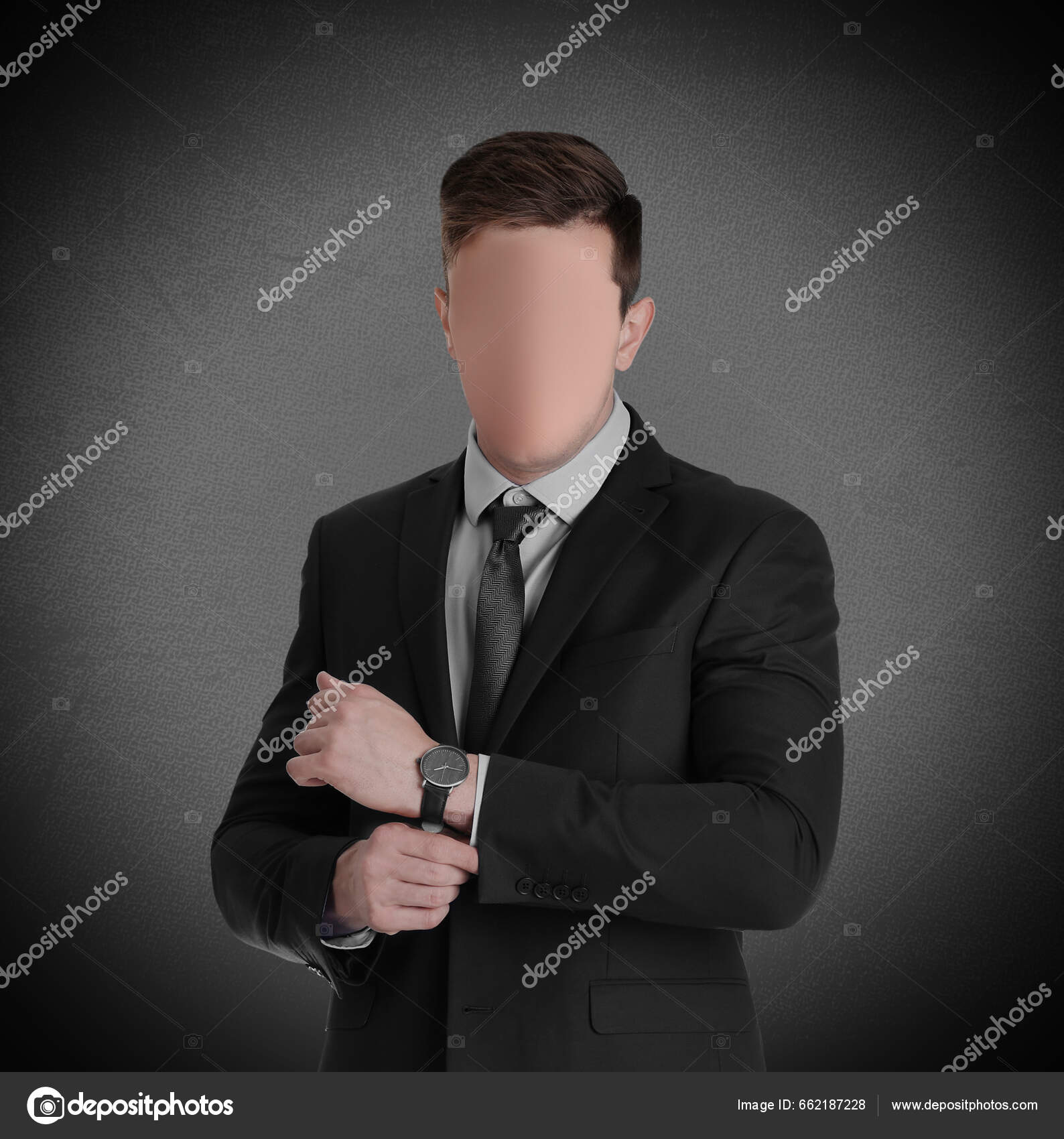 Anonymous Man Suit