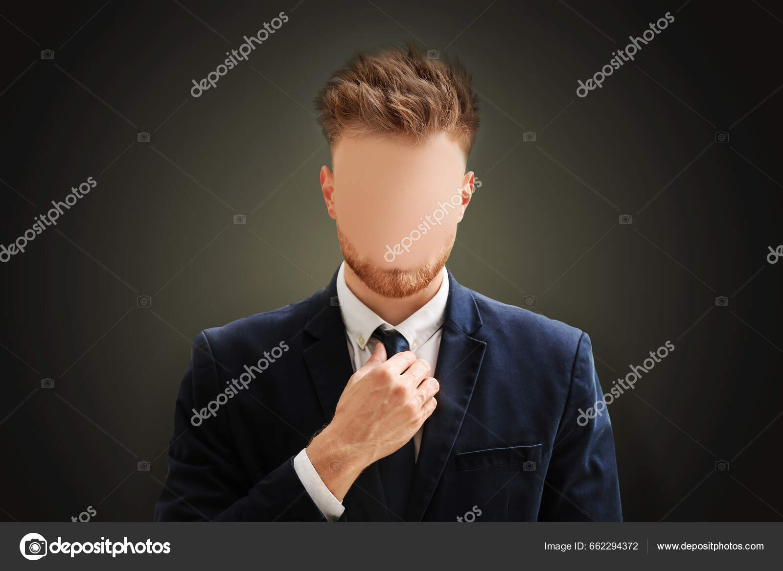 Anonymous Man Suit