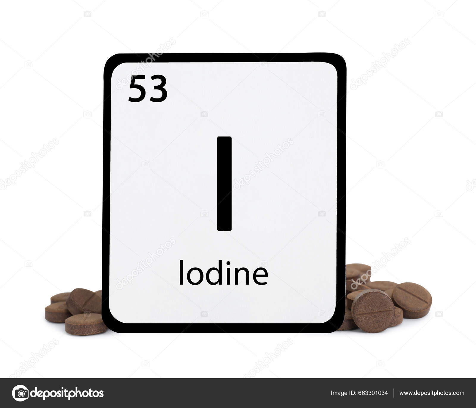 Iodine Element