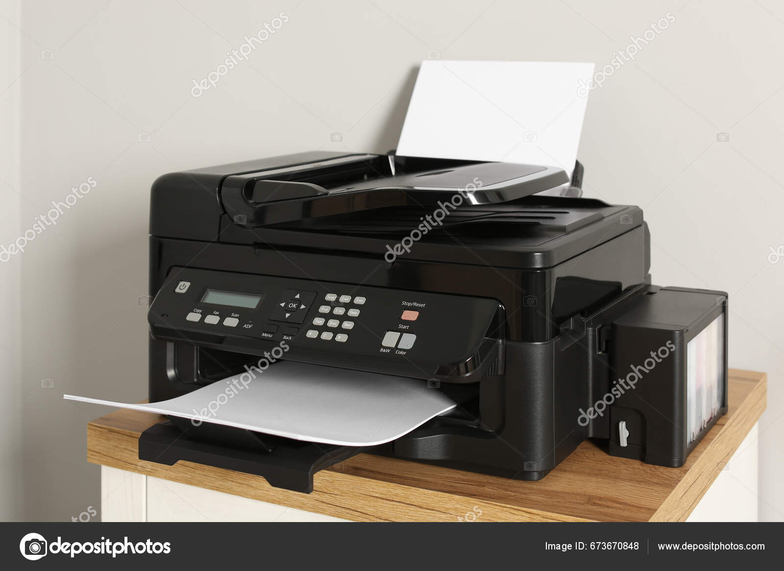 Modern Printer Paper Chest Drawers Indoors — Stock Photo © NewAfrica ...
