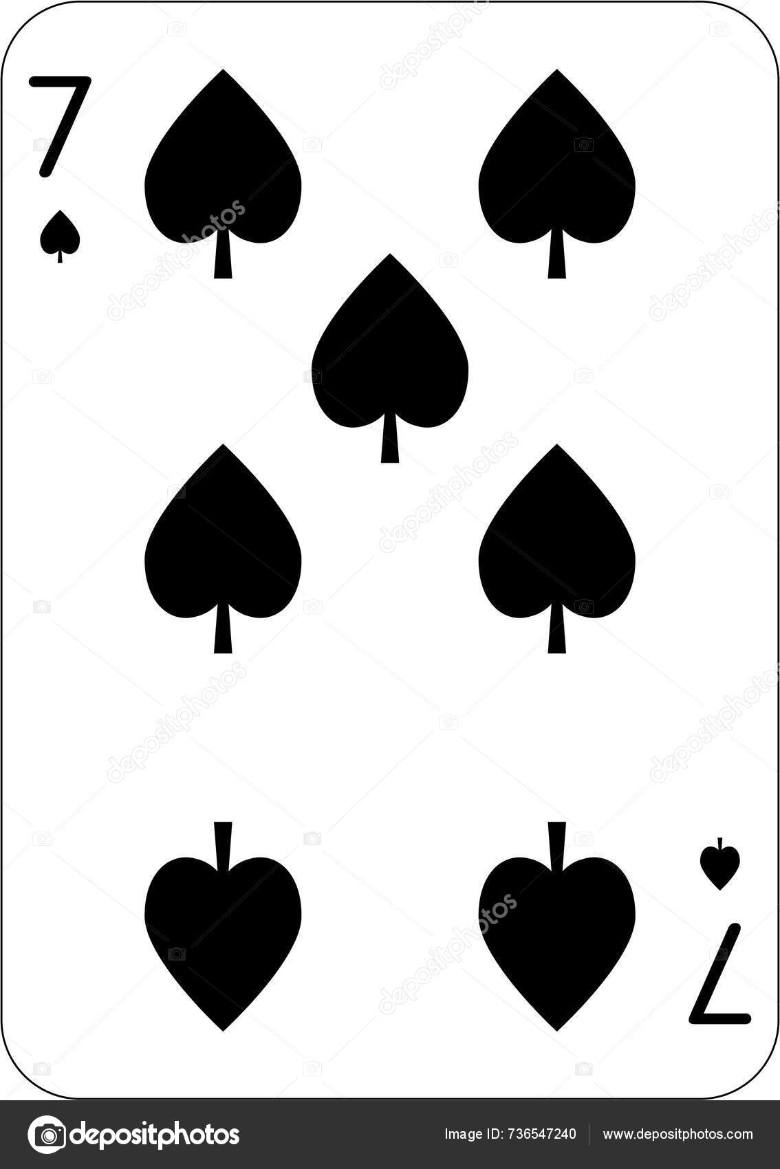 Spades One Playing Card Illustration — Stock Photo © NewAfrica #736547240